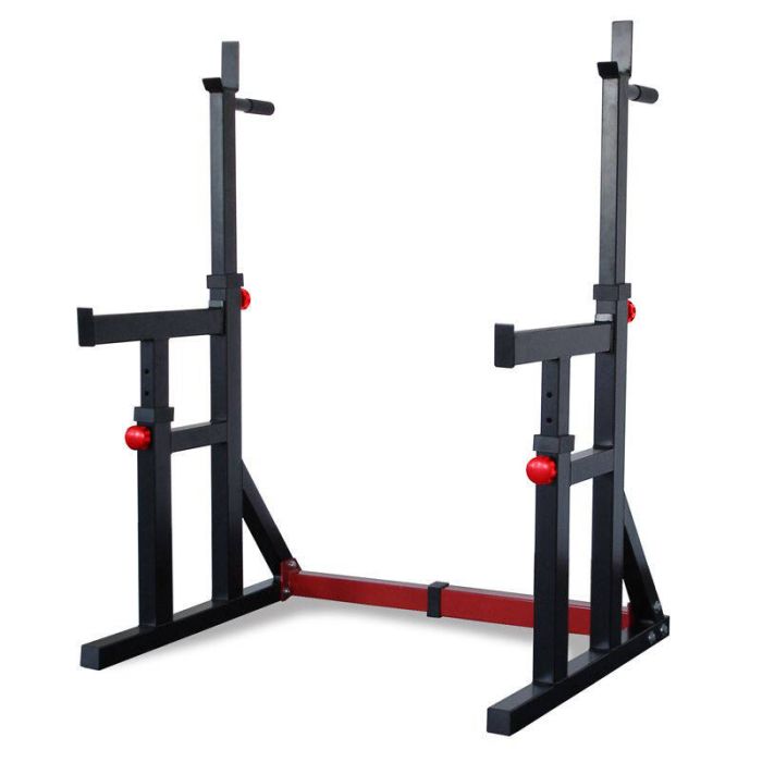 Titanium Strength Einstellbarer Squat Rack / Dip Stand